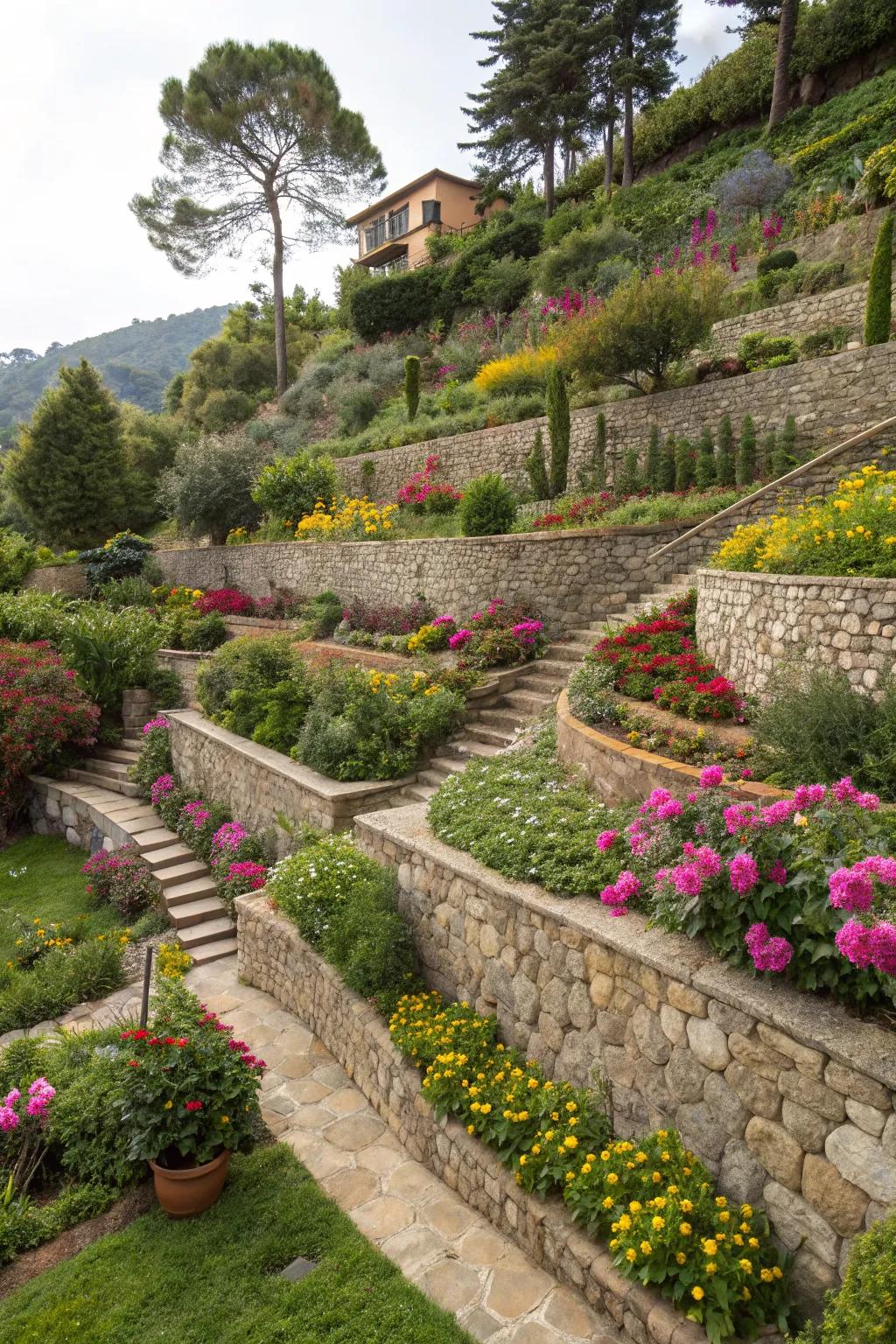 16+ Creative Layered Landscaping Ideas - Garden.eco