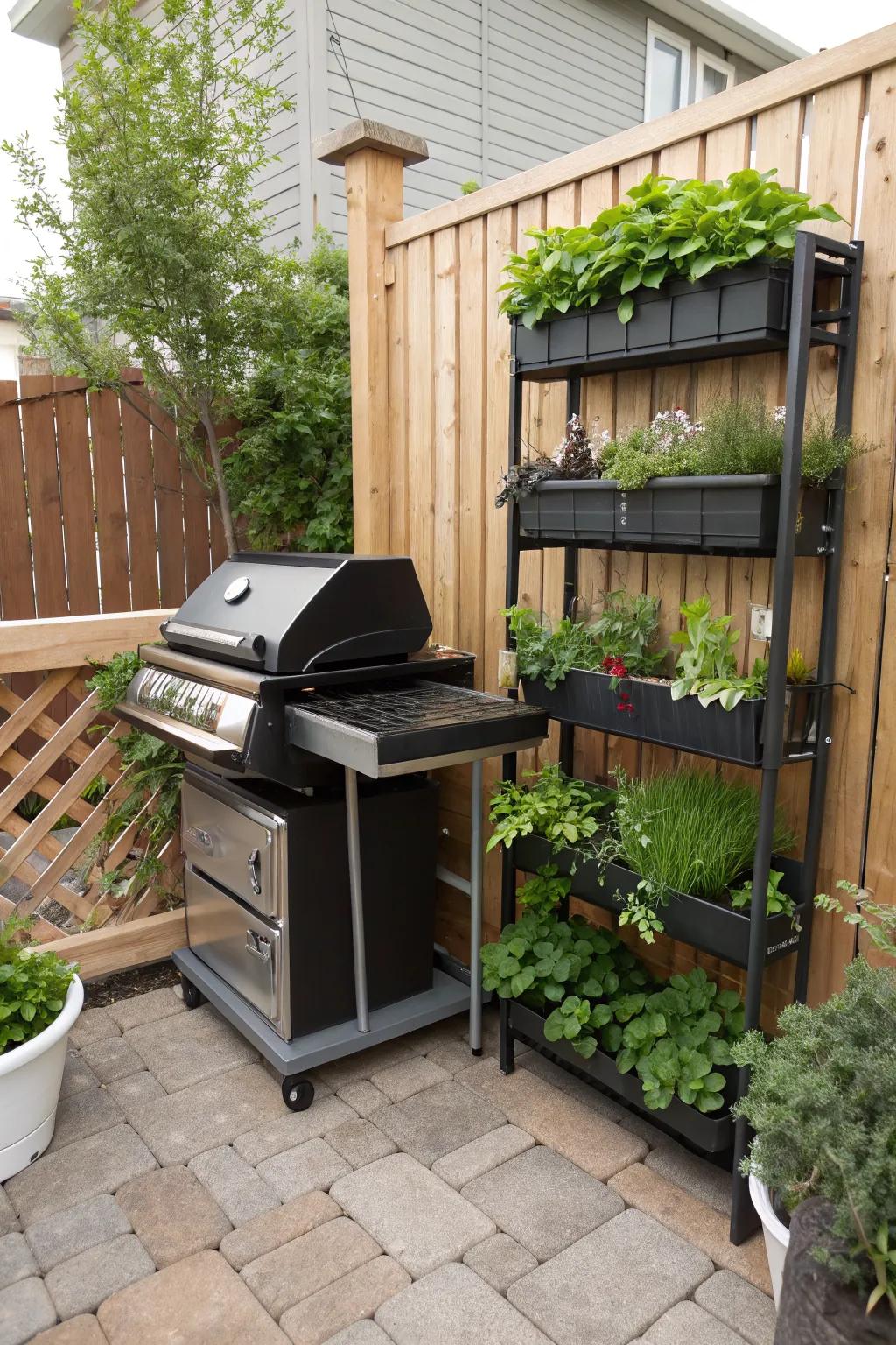15+ Simple BBQ Area Ideas for Every Garden - Garden.eco