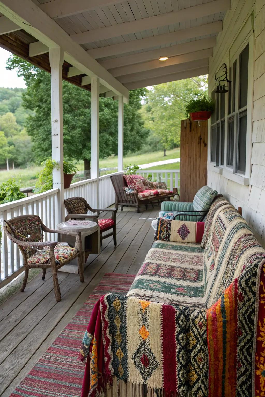 14+ Charming Country Porch Decorating Ideas - Garden.eco