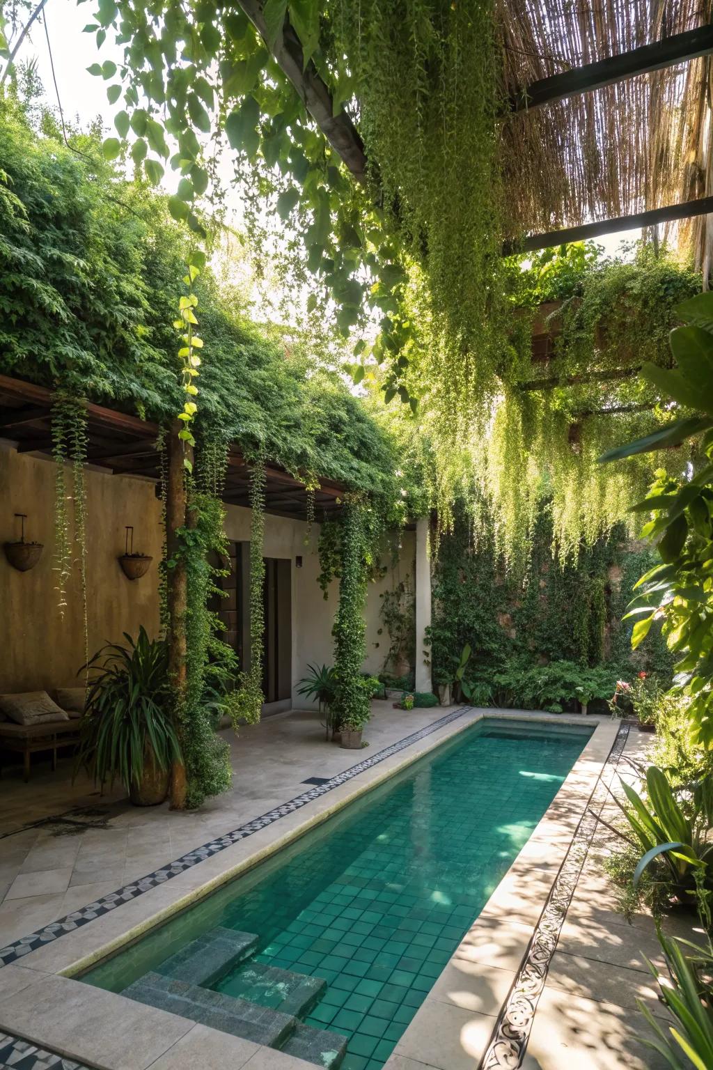9+ Inspiring Swimming Pool Shade Ideas - Garden.eco