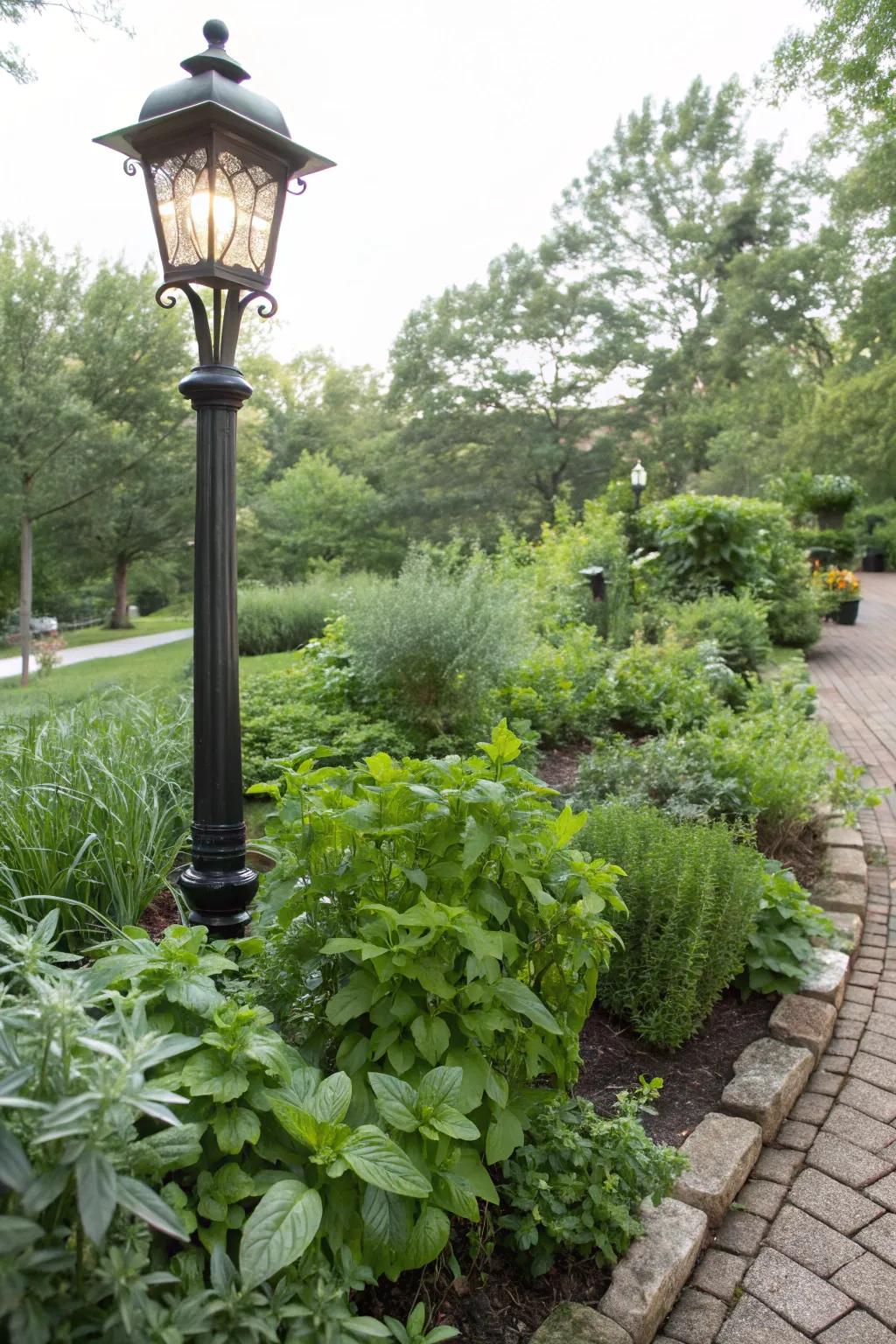 Lamp Post Landscaping Ideas Lamp Post Landscaping Ideas