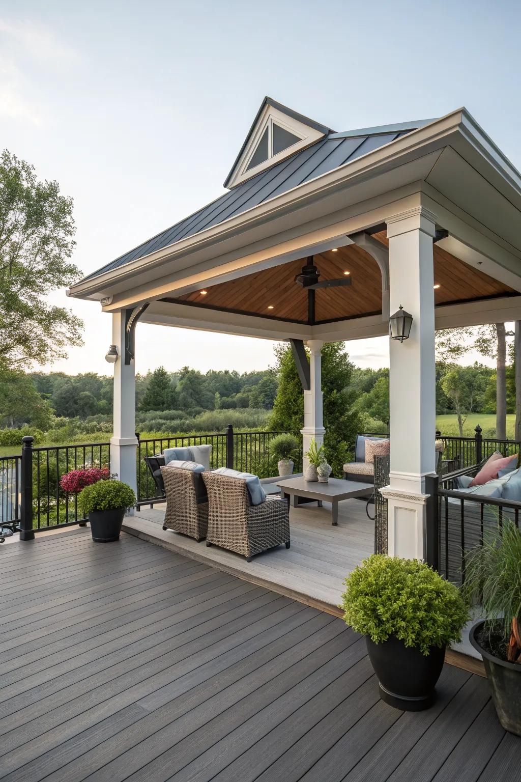 15+ Inspiring Back Deck Roof Ideas for Your Home - Garden.eco