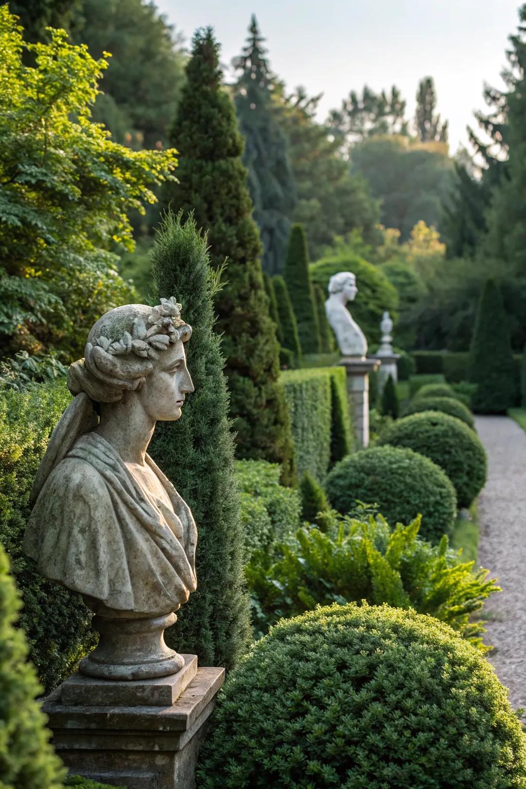 20+ Inspiring Evergreen Garden Ideas - Garden.eco