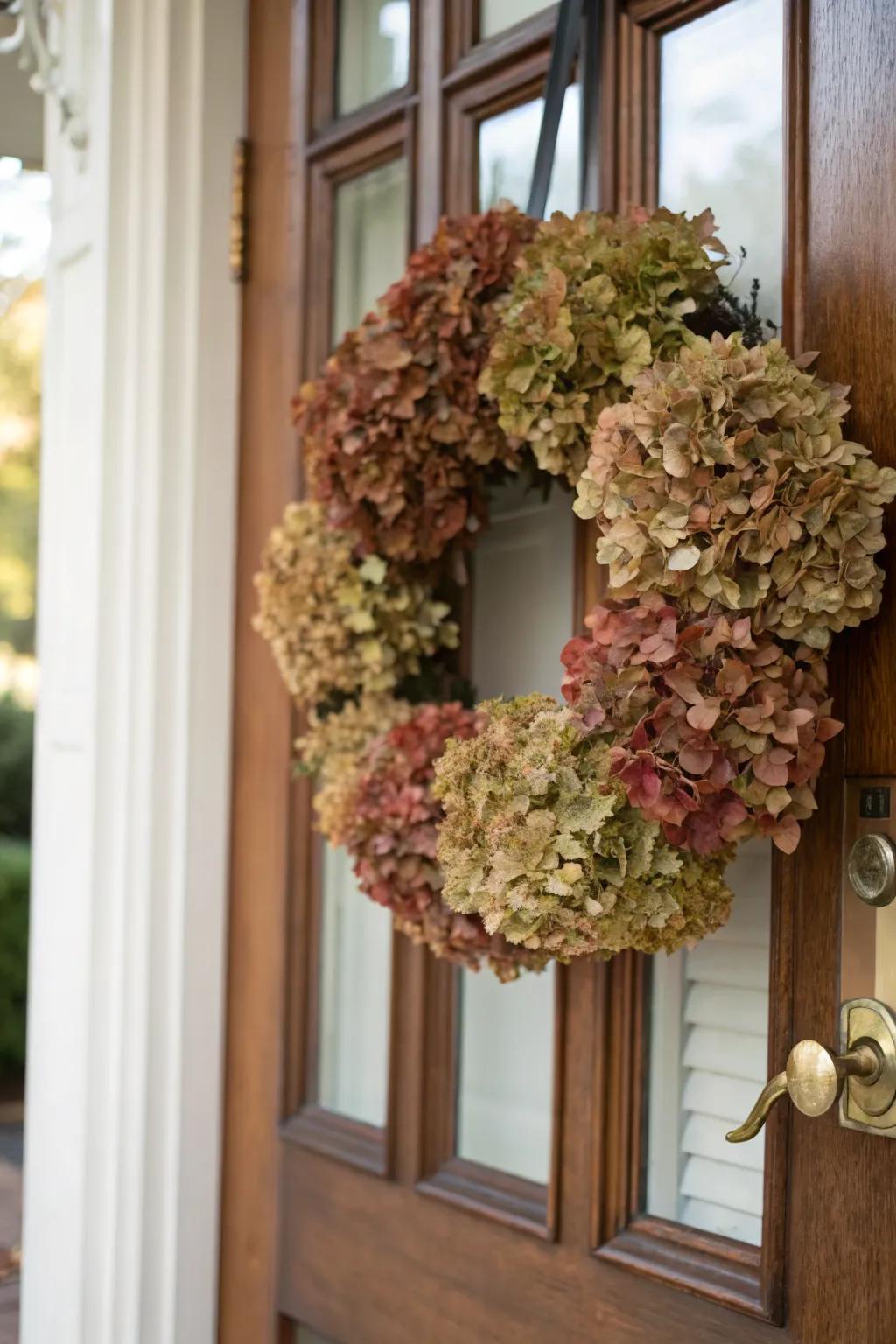 16+ Charming Fall Door Wreath Ideas - Garden.eco