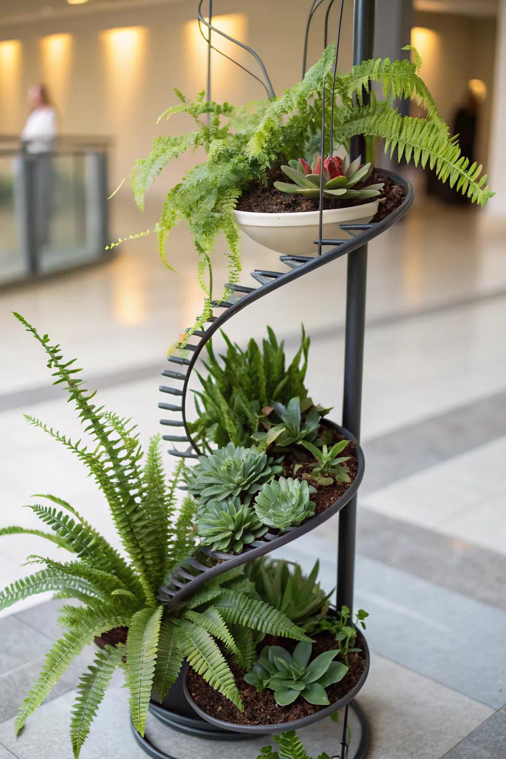 16+ Creative Flower Stand Ideas for Your Garden - Garden.eco