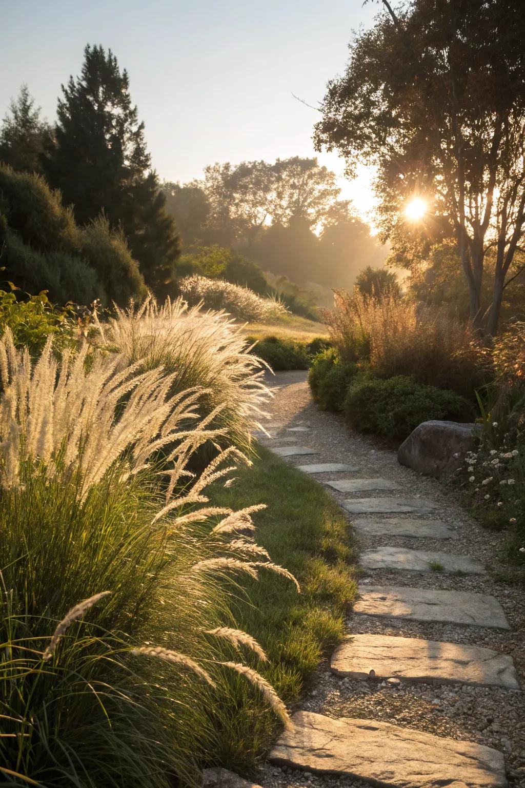 18+ Inspiring Muhly Grass Landscaping Ideas - Garden.eco