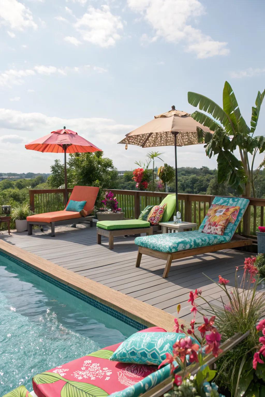 14+ Creative Above Ground Pool Deck Ideas - Garden.eco