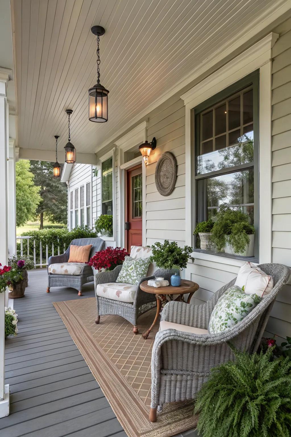 18+ Inspiring Front Porch Siding Ideas - Garden.eco