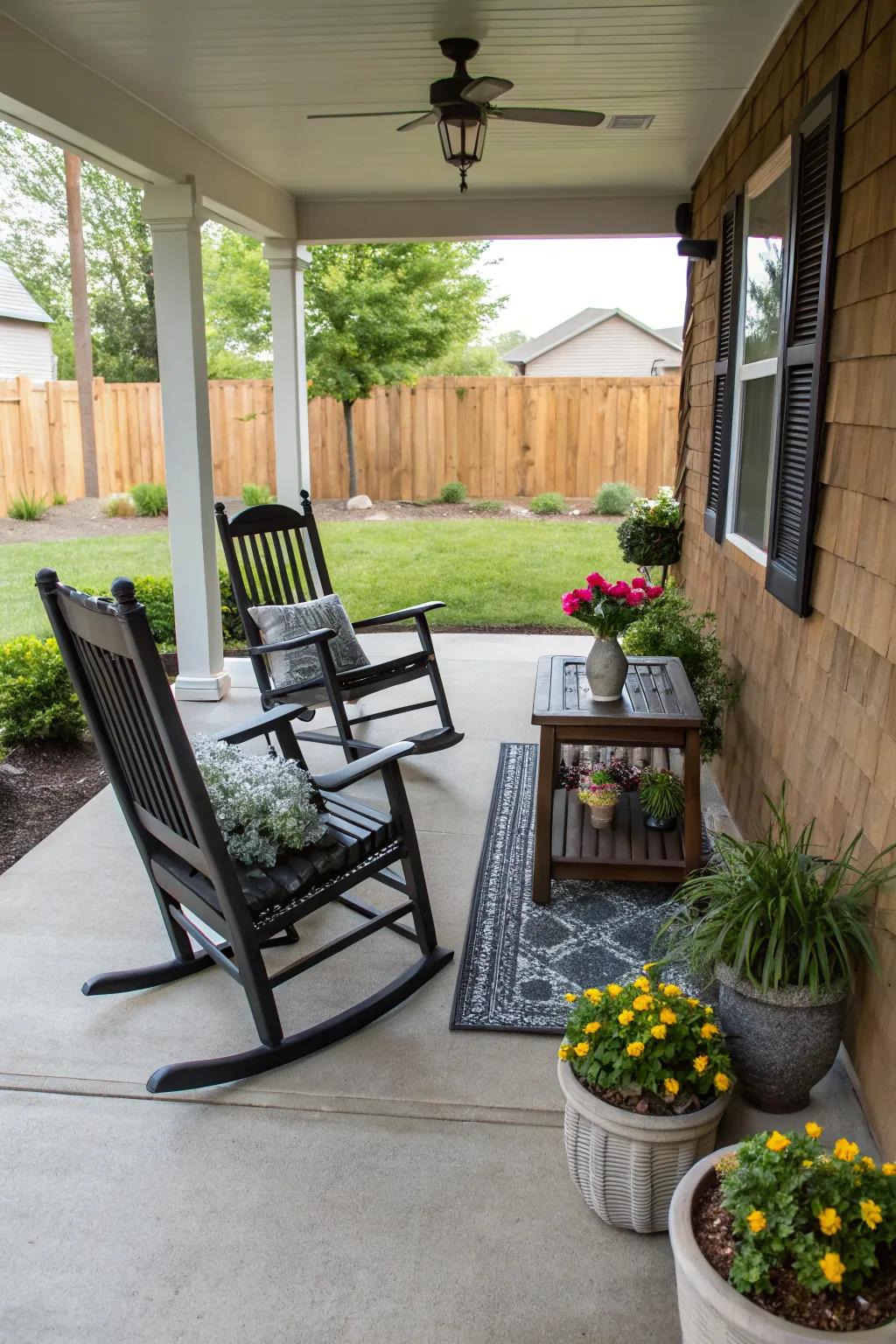 15+ Cozy Front Porch Sitting Area Ideas - Garden.eco