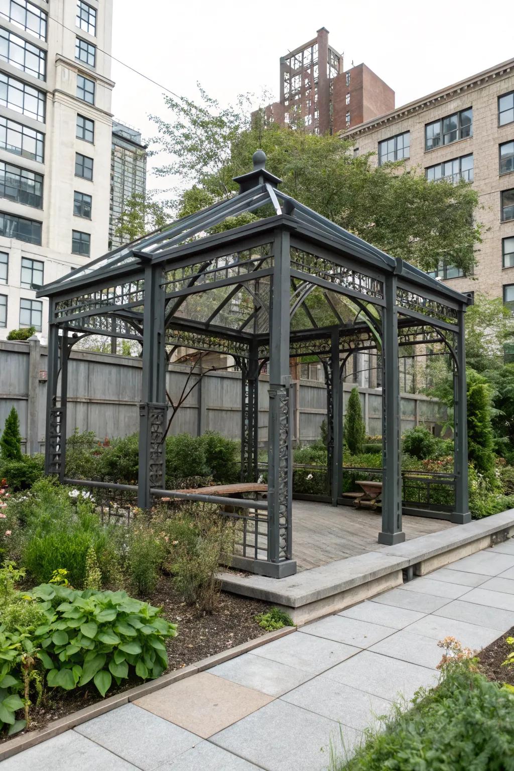 15+ Stylish Modern Backyard Gazebo Ideas - Garden.eco