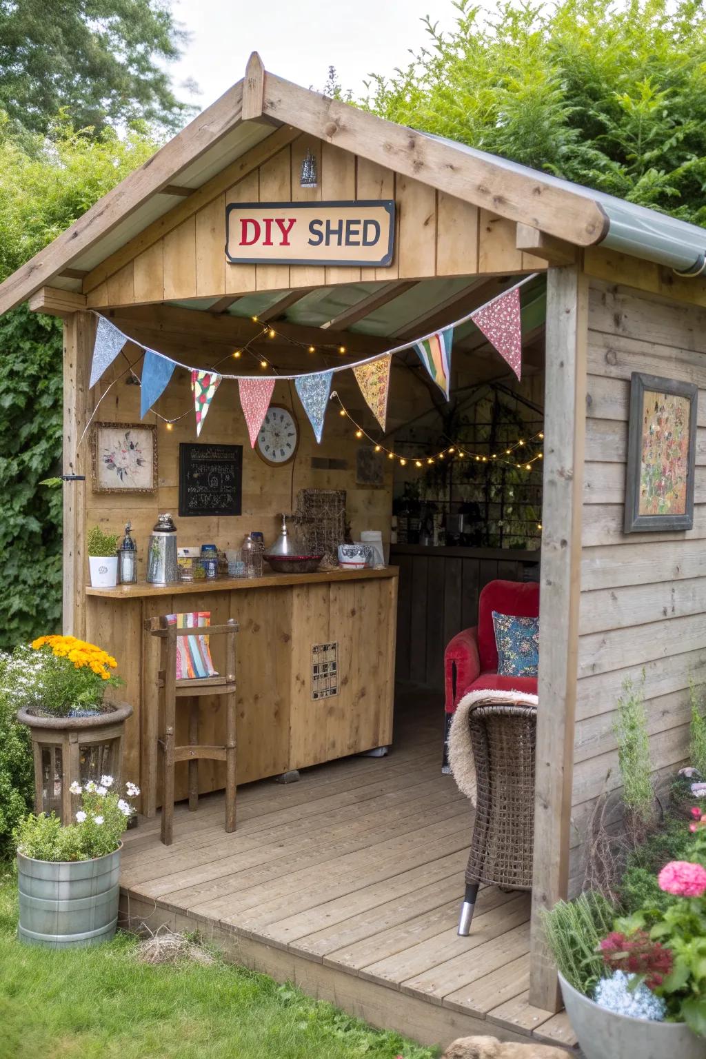 13+ Creative Backyard Bar Shed Ideas - Garden.eco