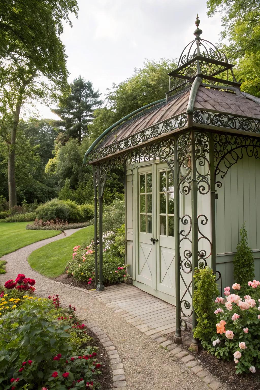 18+ Creative Shed Overhang Ideas for Your Garden - Garden.eco