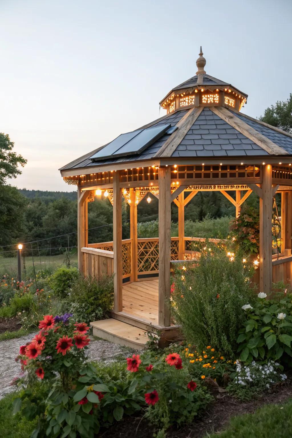15+ Simple Gazebo Ideas for Your Garden Oasis - Garden.eco