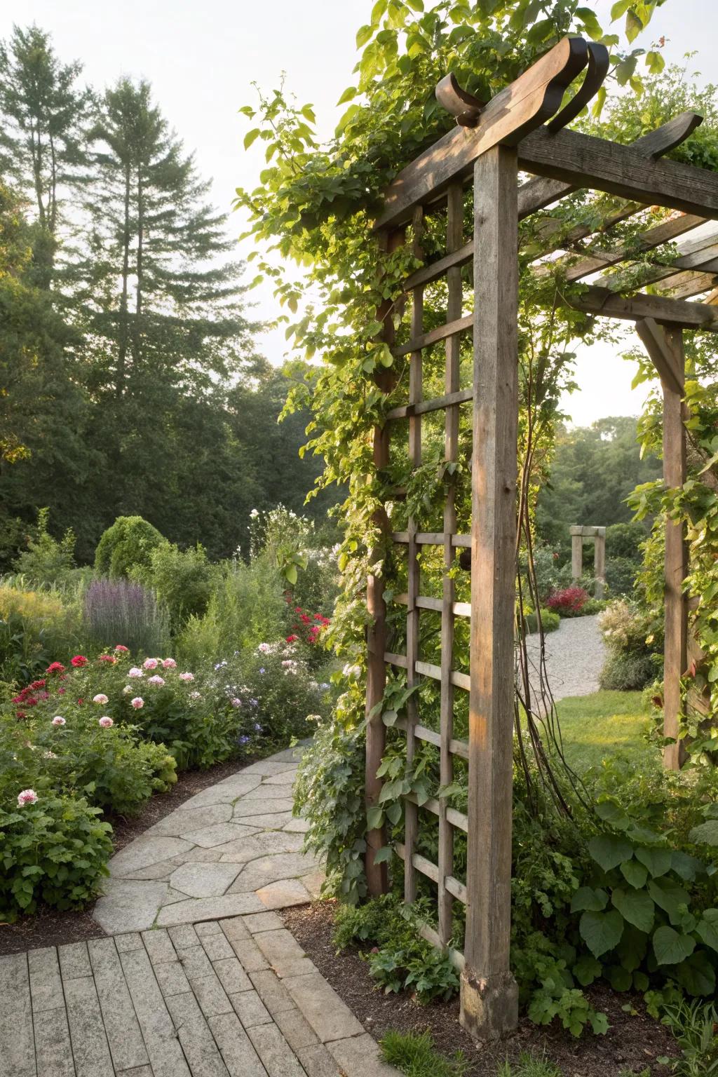 19+ Creative Wood Garden Edging Ideas - Garden.eco