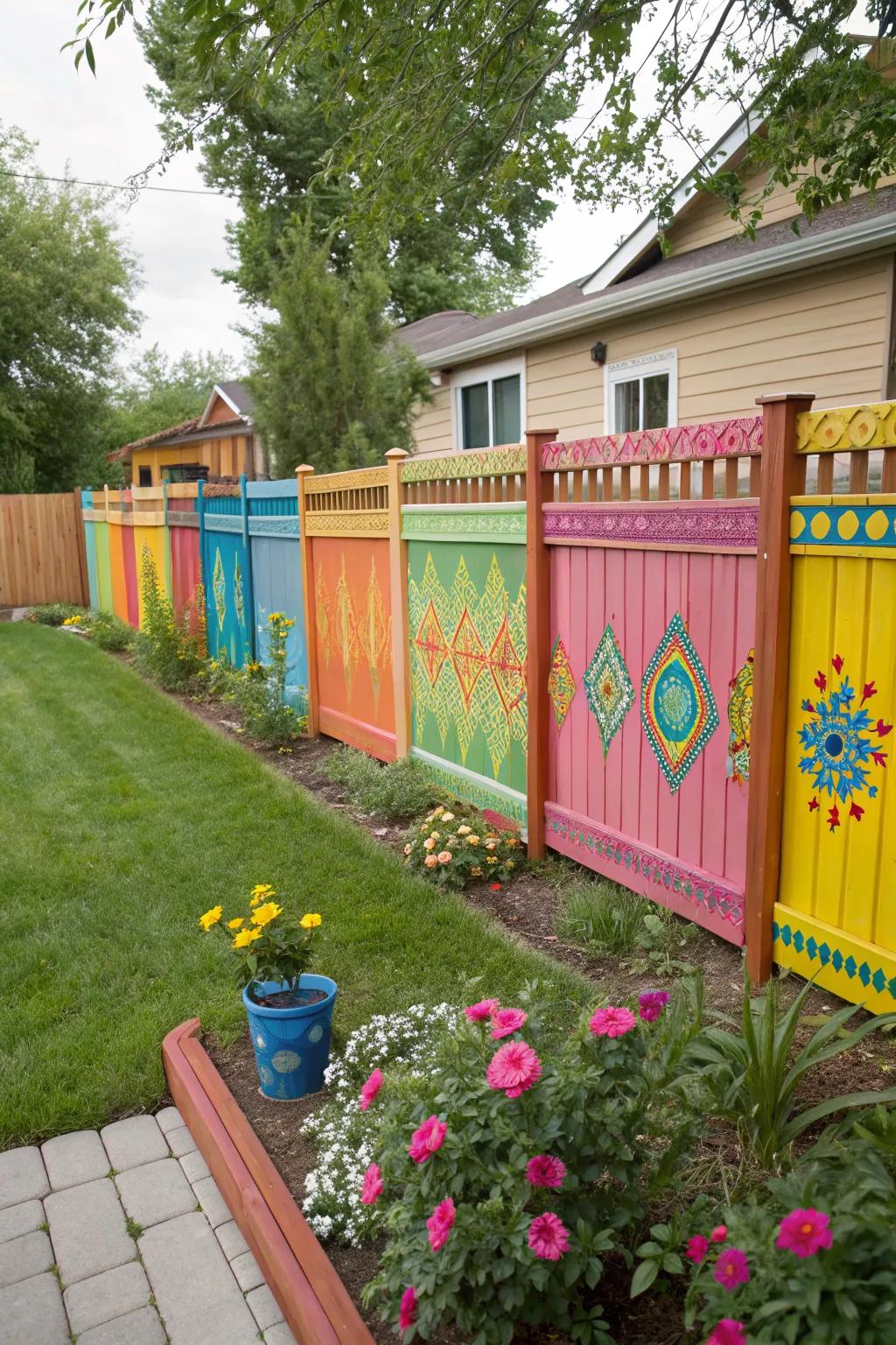 20+ Creative Decorative Privacy Fence Ideas - Garden.eco