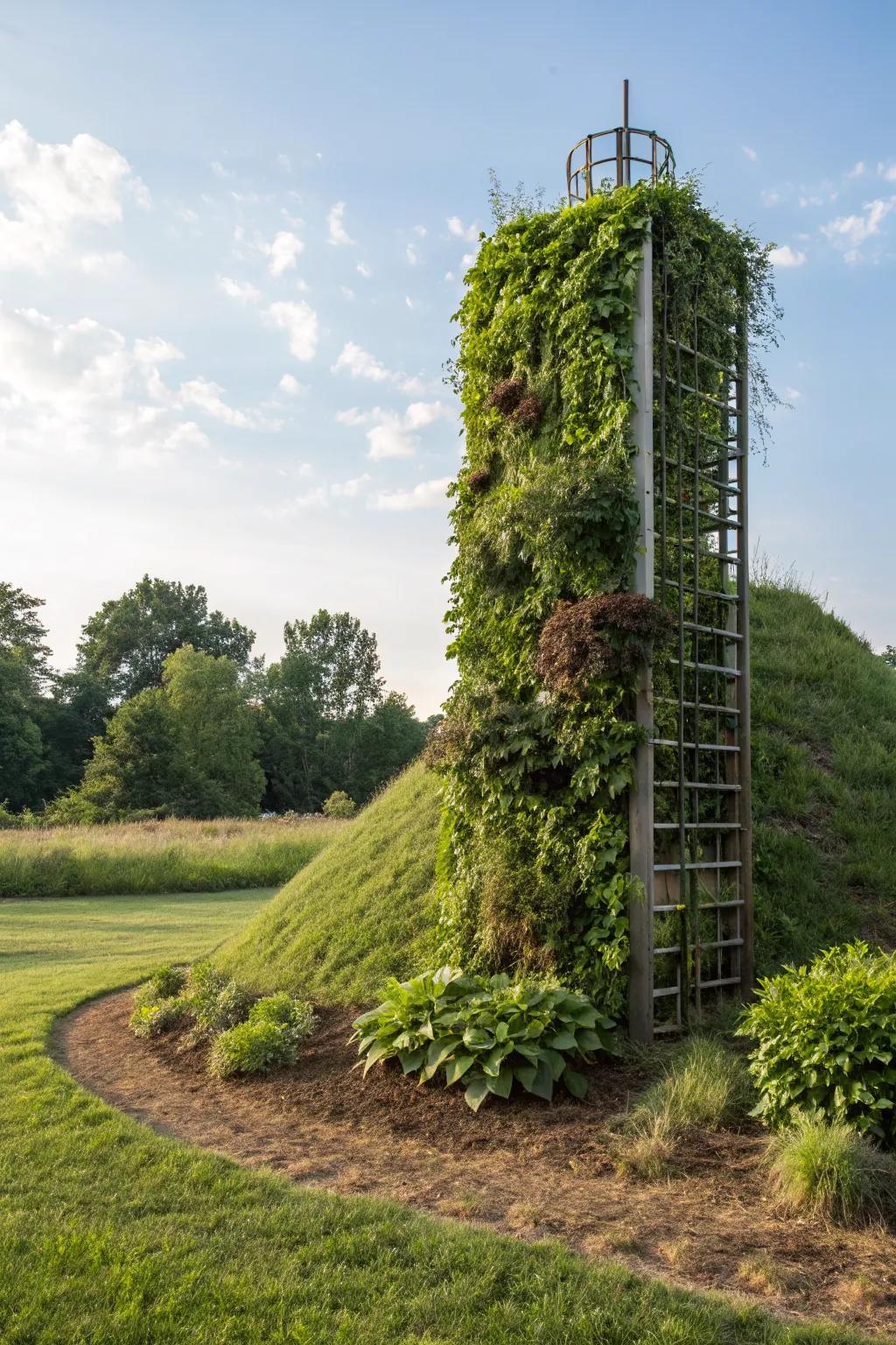 17+ Inspiring Septic Mound Landscaping Ideas - Garden.eco