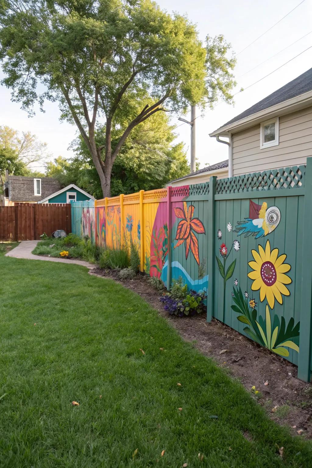 20+ Creative Decorative Privacy Fence Ideas - Garden.eco