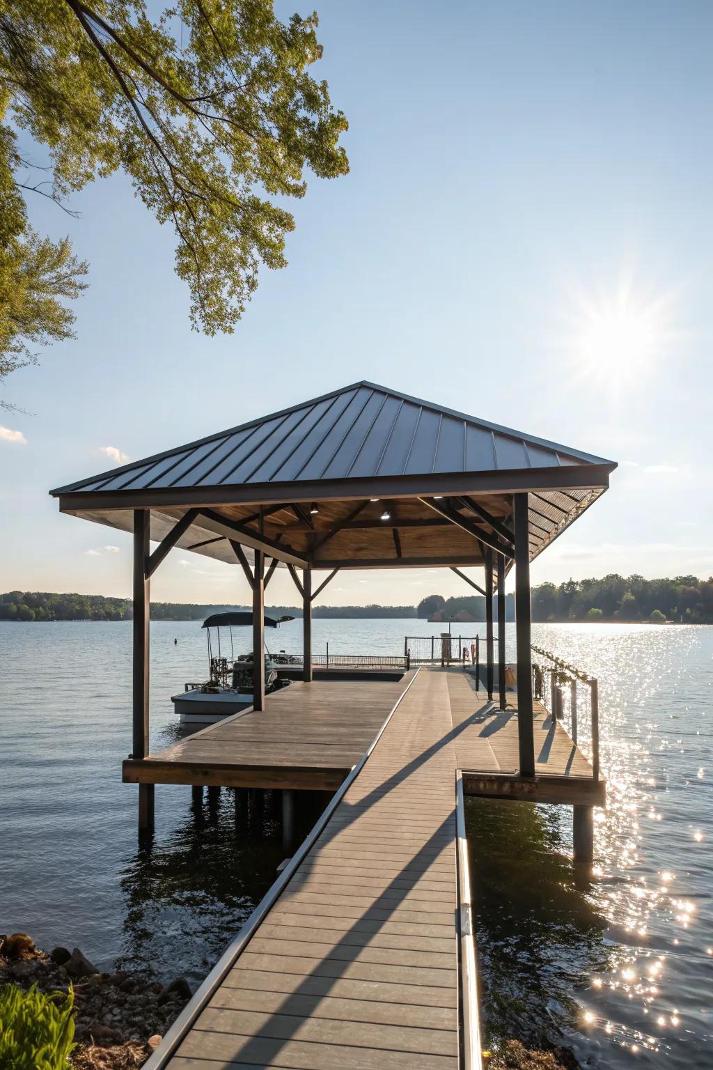 15+ Stunning Residential Lake Dock Ideas - Garden.eco