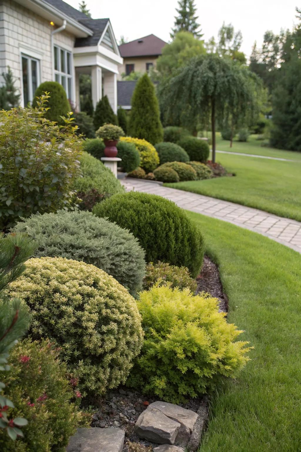 19+ Creative Front Yard Bush Ideas - Garden.eco