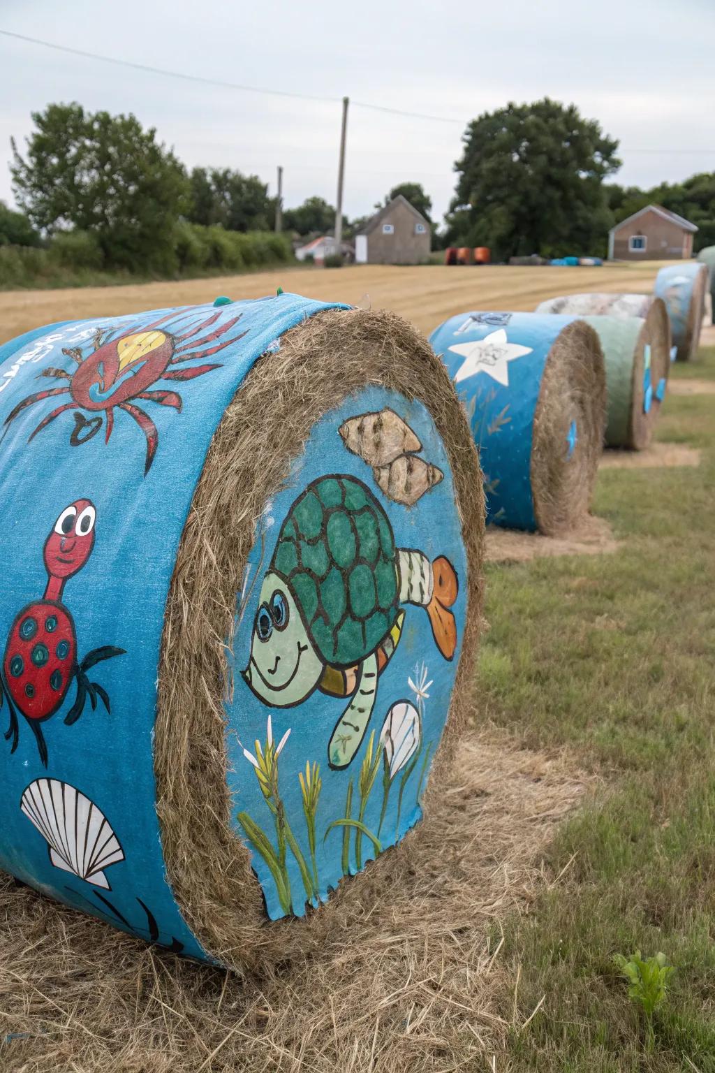 18+ Creative Halloween Hay Bale Ideas for Your Garden - Garden.eco