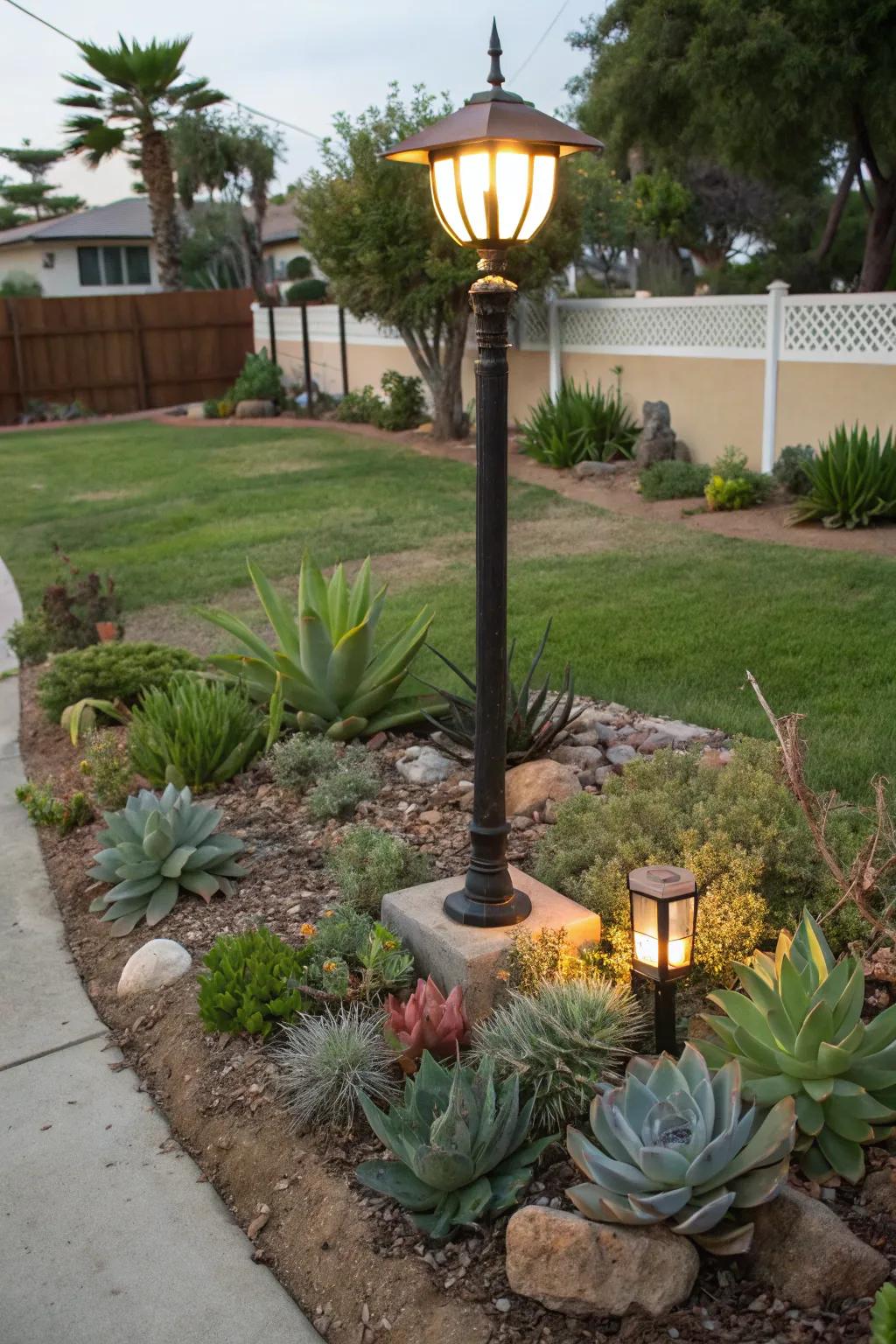 16 Charming Front Yard Lamp Post Landscaping Ideas 16 Charming Front Yard Lamp Post Landscaping Ideas