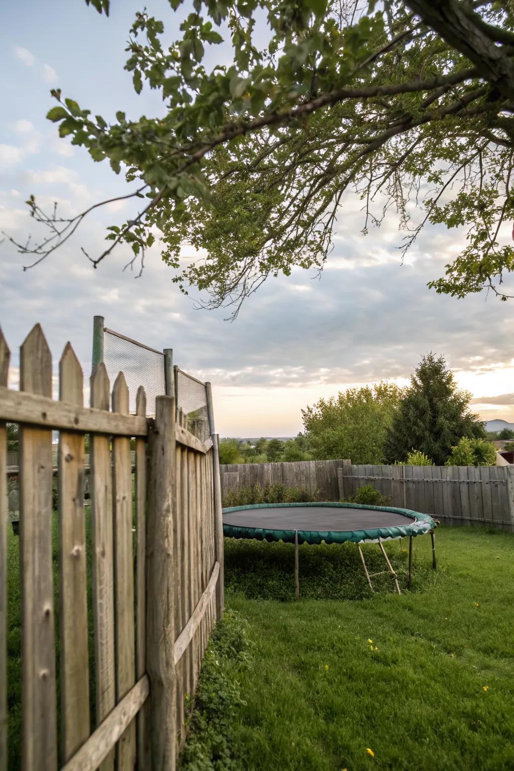 18+ Creative Above Ground Trampoline Landscaping Ideas - Garden.eco