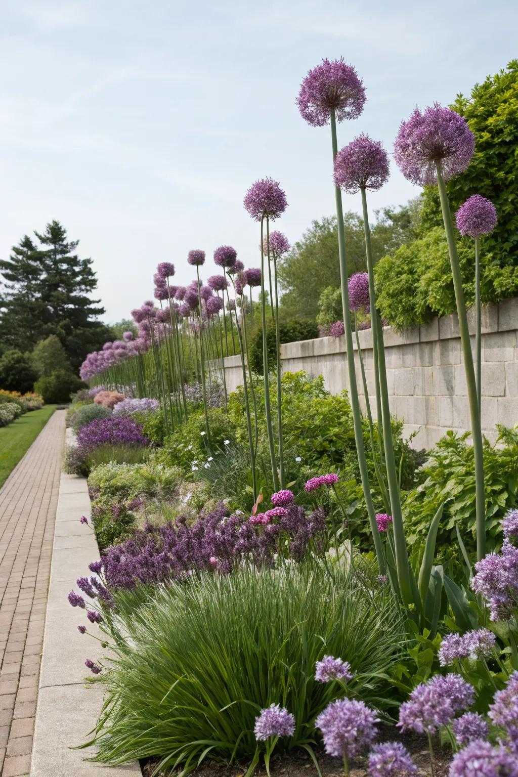 16+ Inspiring Allium Border Ideas for Your Garden - Garden.eco
