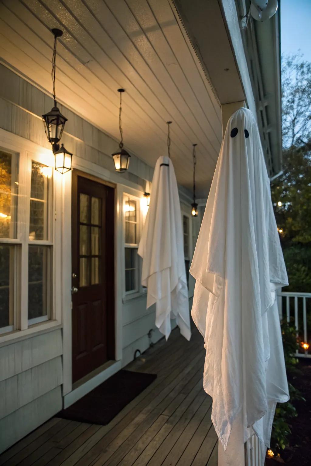 16+ Creative Front Porch Halloween Decoration Ideas - Garden.eco
