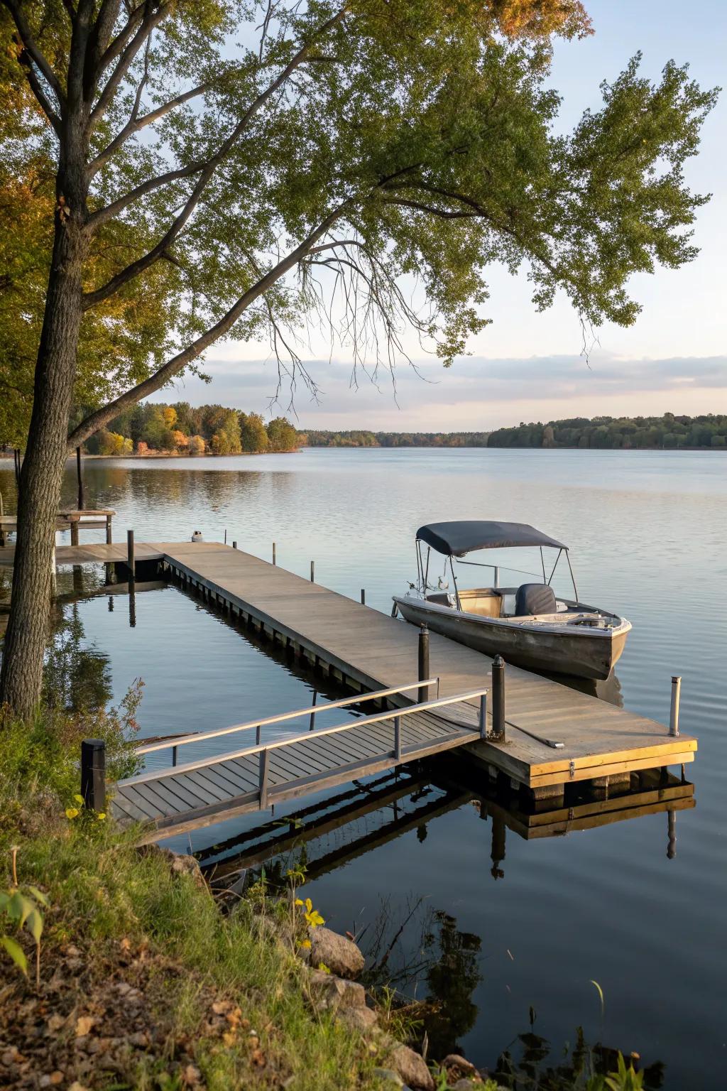 15+ Stunning Residential Lake Dock Ideas - Garden.eco