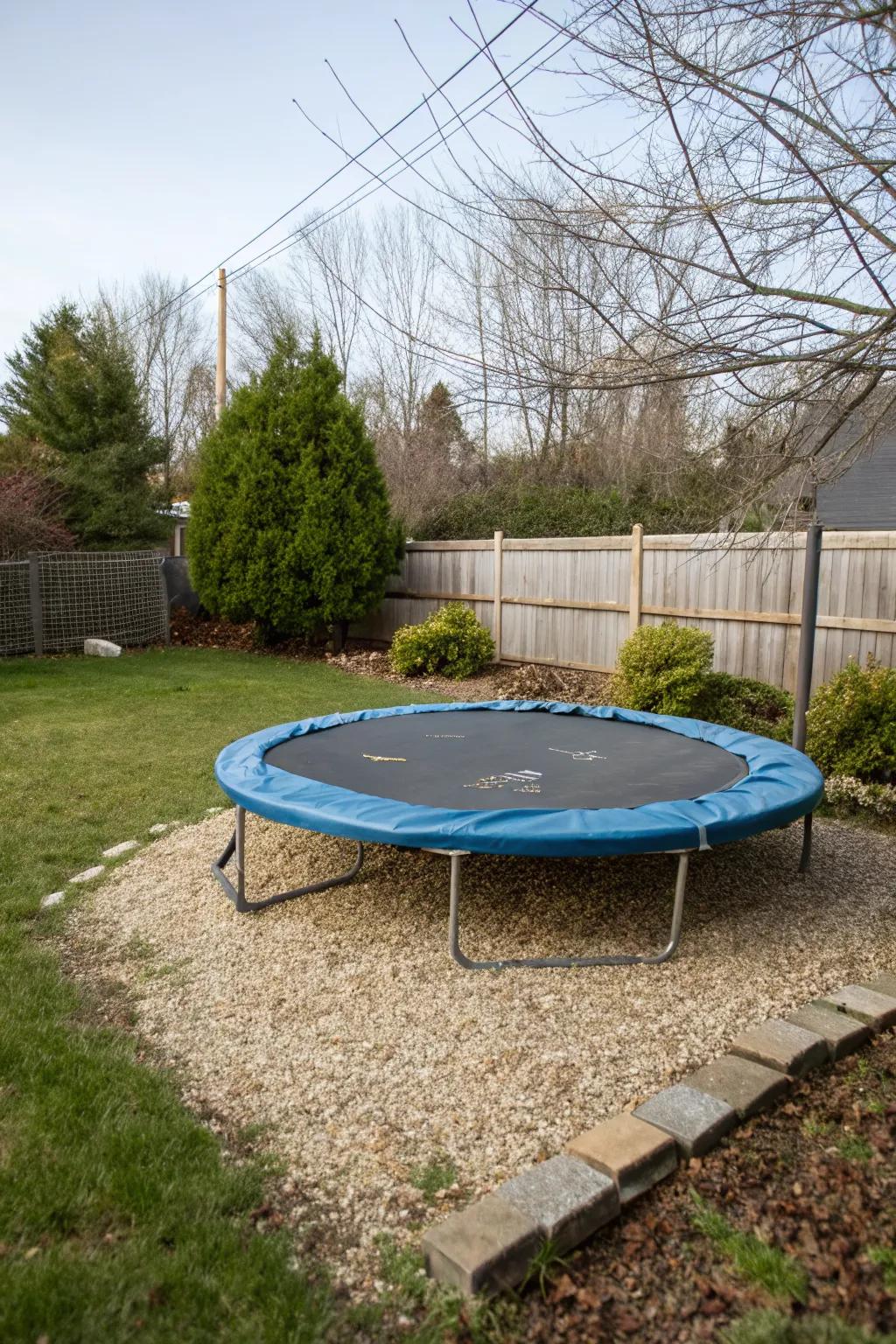 18+ Creative Above Ground Trampoline Landscaping Ideas - Garden.eco
