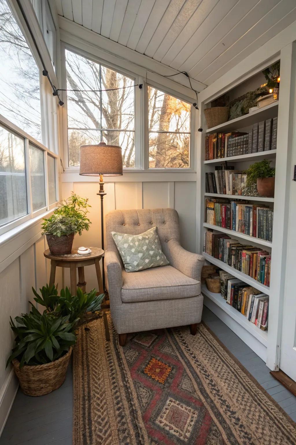 18+ Charming Enclosed Front Porch Ideas for Small Homes - Garden.eco