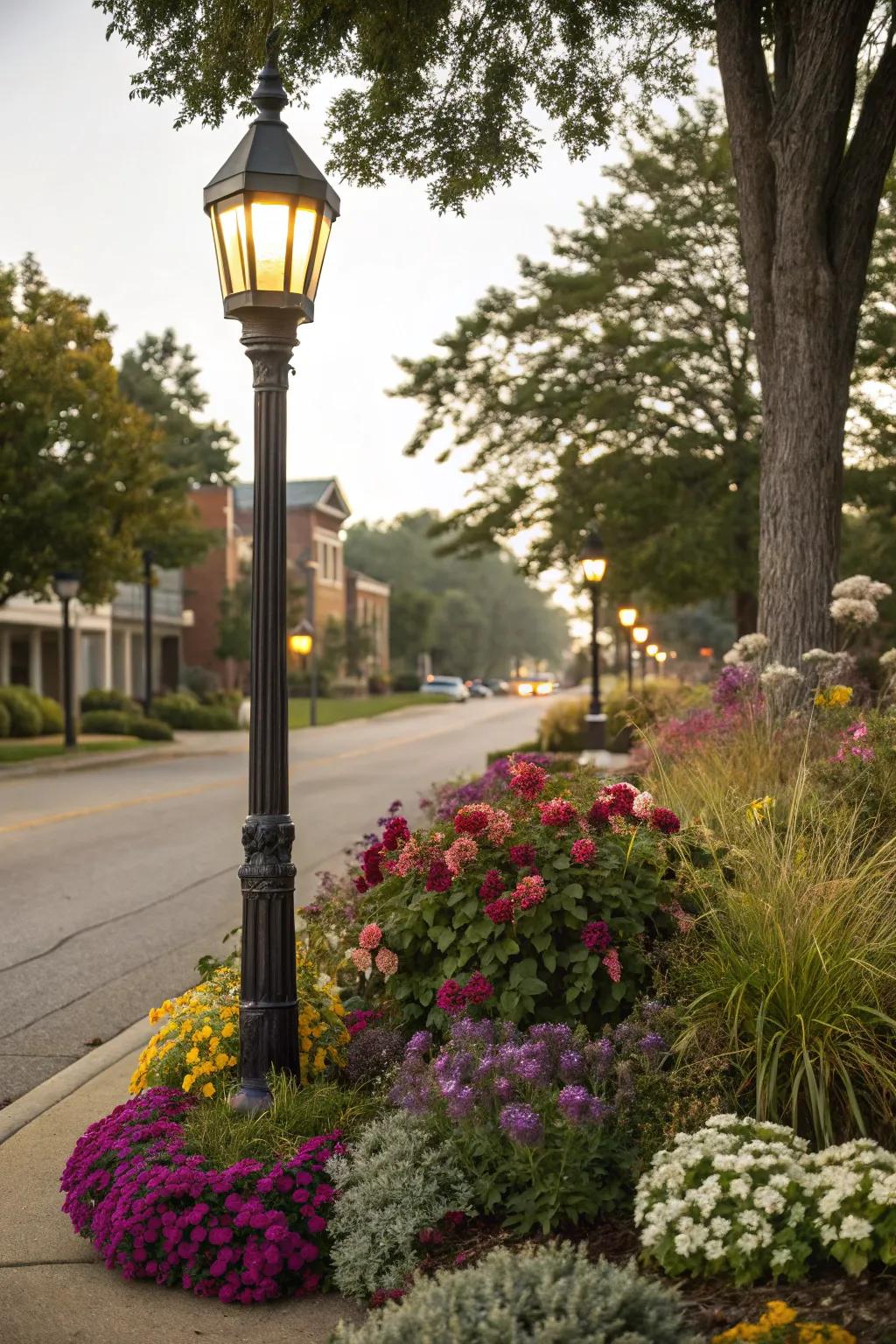 16 Charming Front Yard Lamp Post Landscaping Ideas 16 Charming Front Yard Lamp Post Landscaping Ideas