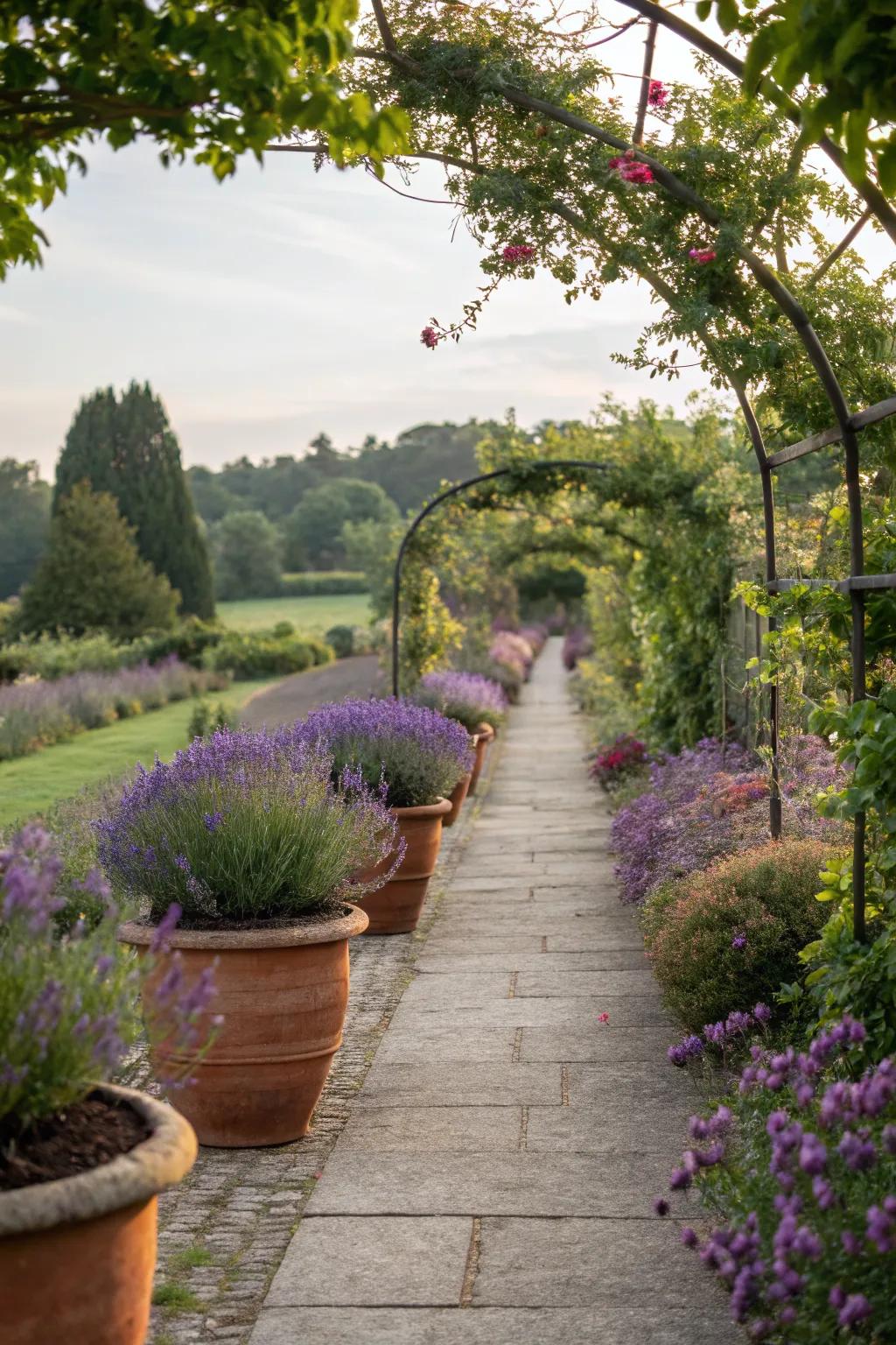 16+ Beautiful Lavender in Pots Ideas for Your Garden - Garden.eco