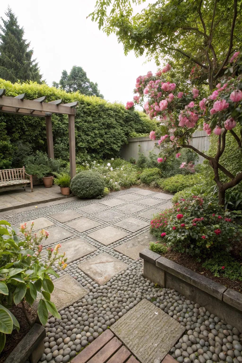 14+ Stunning Pebble Patio Ideas to Transform Your Yard - Garden.eco