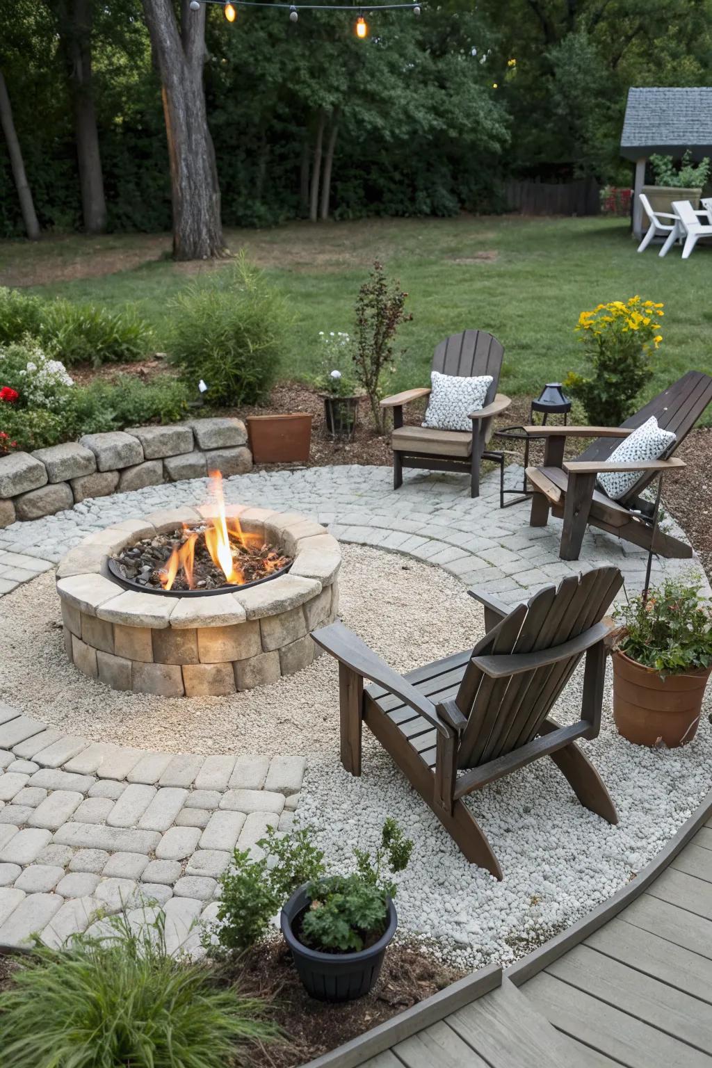 15+ Creative Block Fire Pit Ideas for Your Garden - Garden.eco