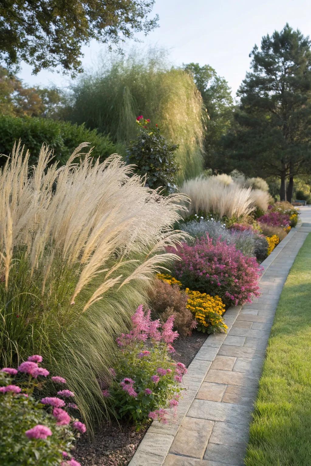 18+ Inspiring Muhly Grass Landscaping Ideas - Garden.eco