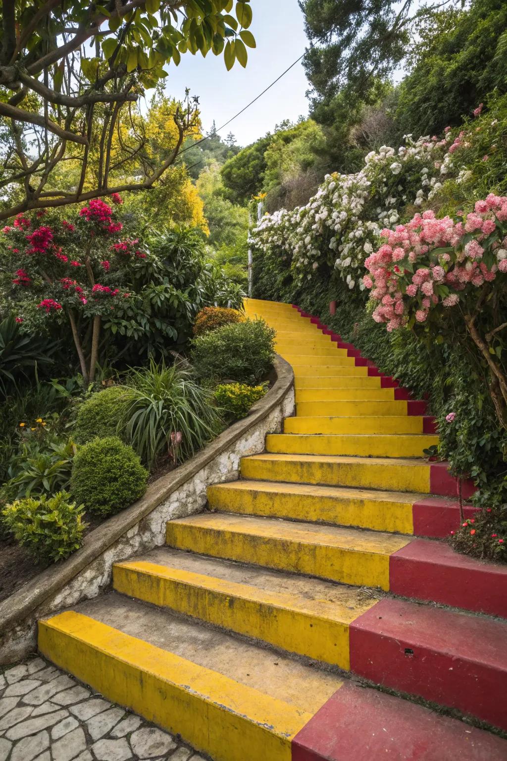 15+ Creative Outdoor Staircase Ideas - Garden.eco