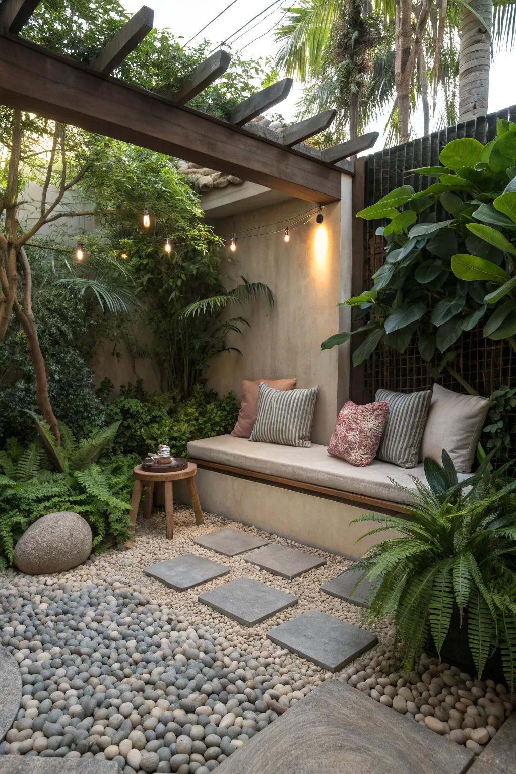 14+ Stunning Pebble Patio Ideas to Transform Your Yard - Garden.eco