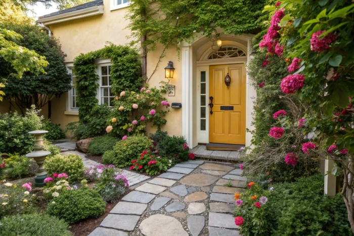13+ Inspiring Back Door Entrance Ideas
