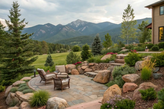 15+ Inspiring Dry River Bed Landscaping Ideas