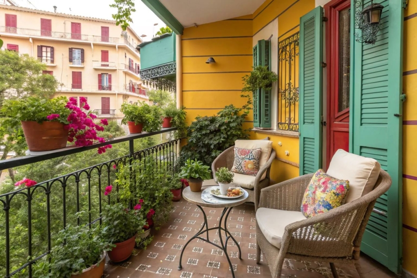 15+ Inspiring Balcony Paint Ideas for a Fresh Look