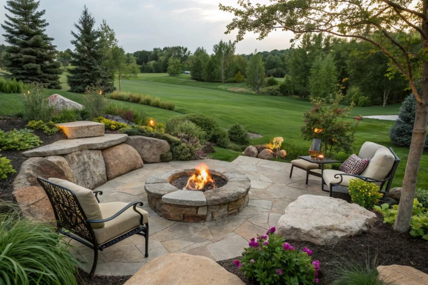 15+ Inspiring Circle Fire Pit Ideas for Your Backyard