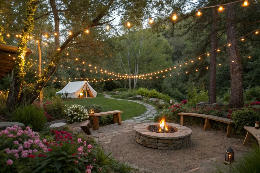 14+ Charming Campsite Landscaping Ideas