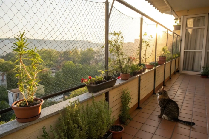 14+ Clever Cat-Proof Balcony Ideas for Your Home
