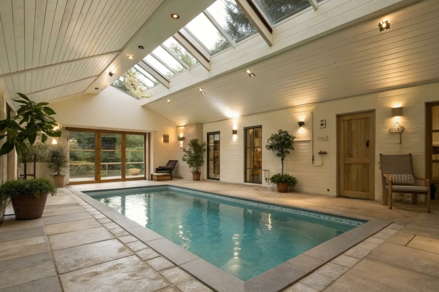 16+ Inspiring Interior Pool House Ideas