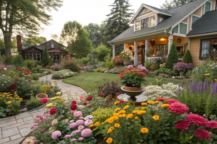 18+ Charming Pink Garden Ideas to Transform Your Space