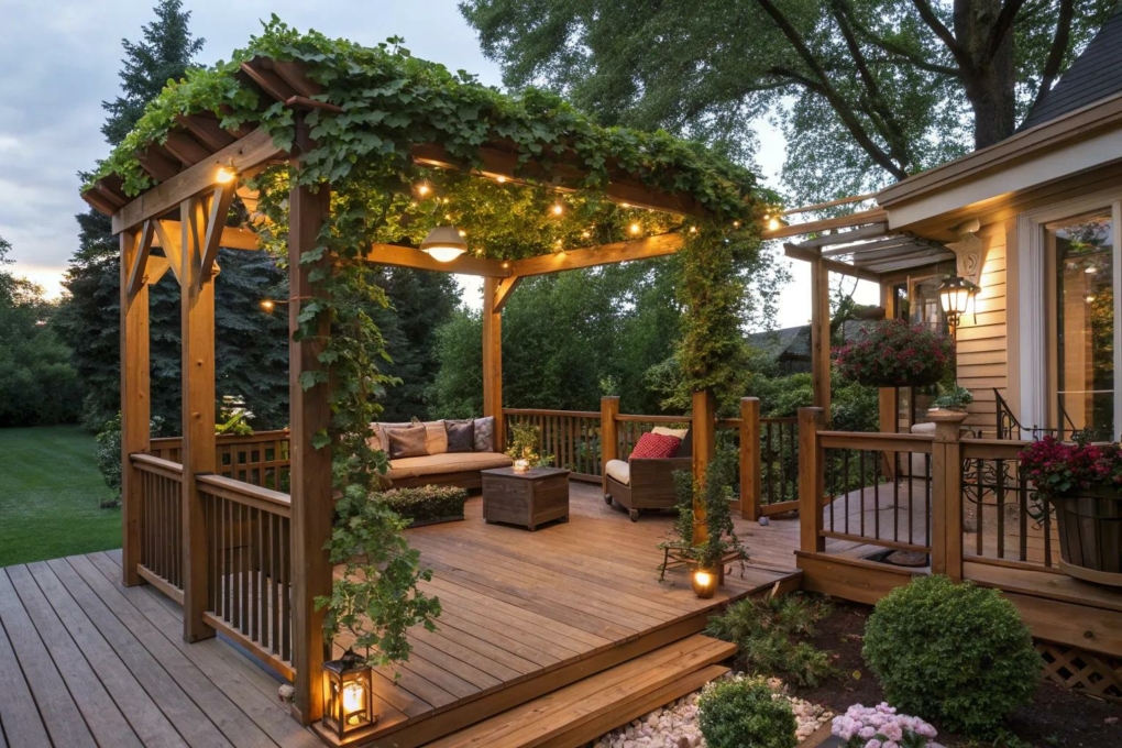 16+ Inspiring Deck Trellis Ideas for Every Home