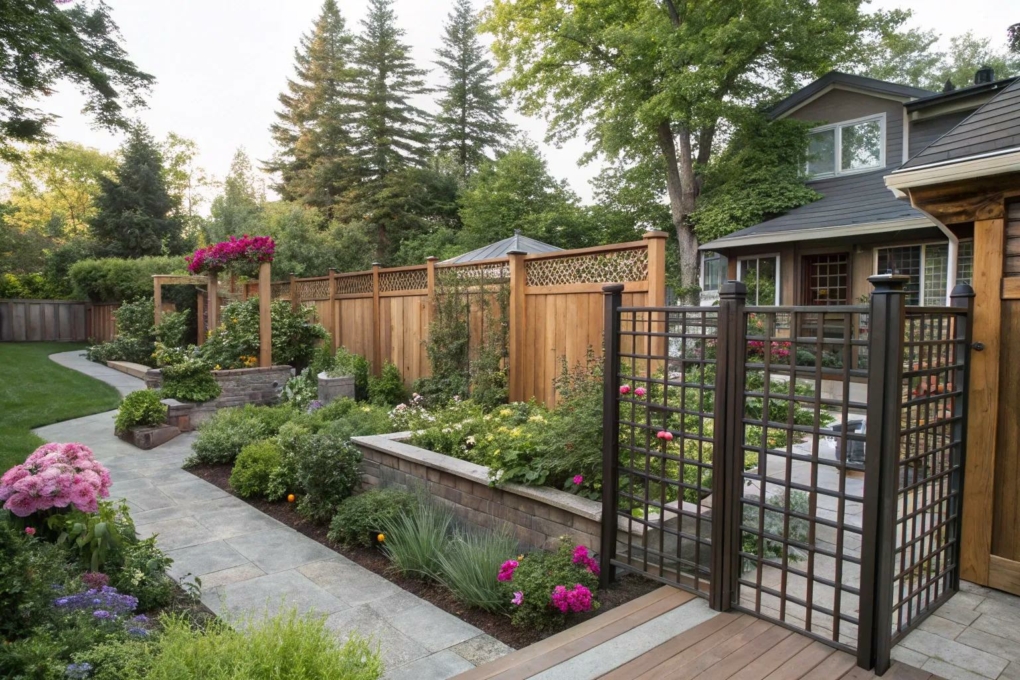 19+ Charming Front Yard Picket Fence Ideas