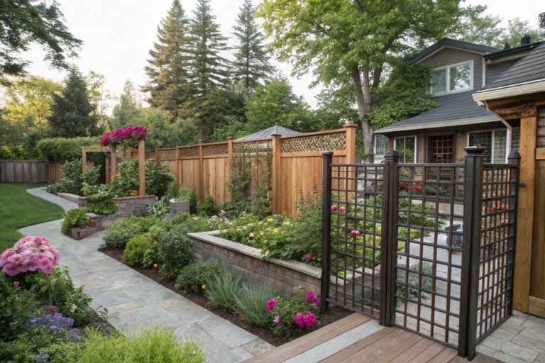 20+ Creative Metal Post Fence Ideas for Your Yard