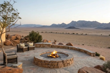 17+ Inspiring Desert Fire Pit Ideas for Your Backyard